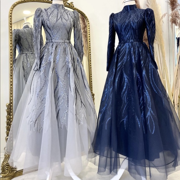 Dresses | Couture Islamic Clothing Evening Dress | Poshmark